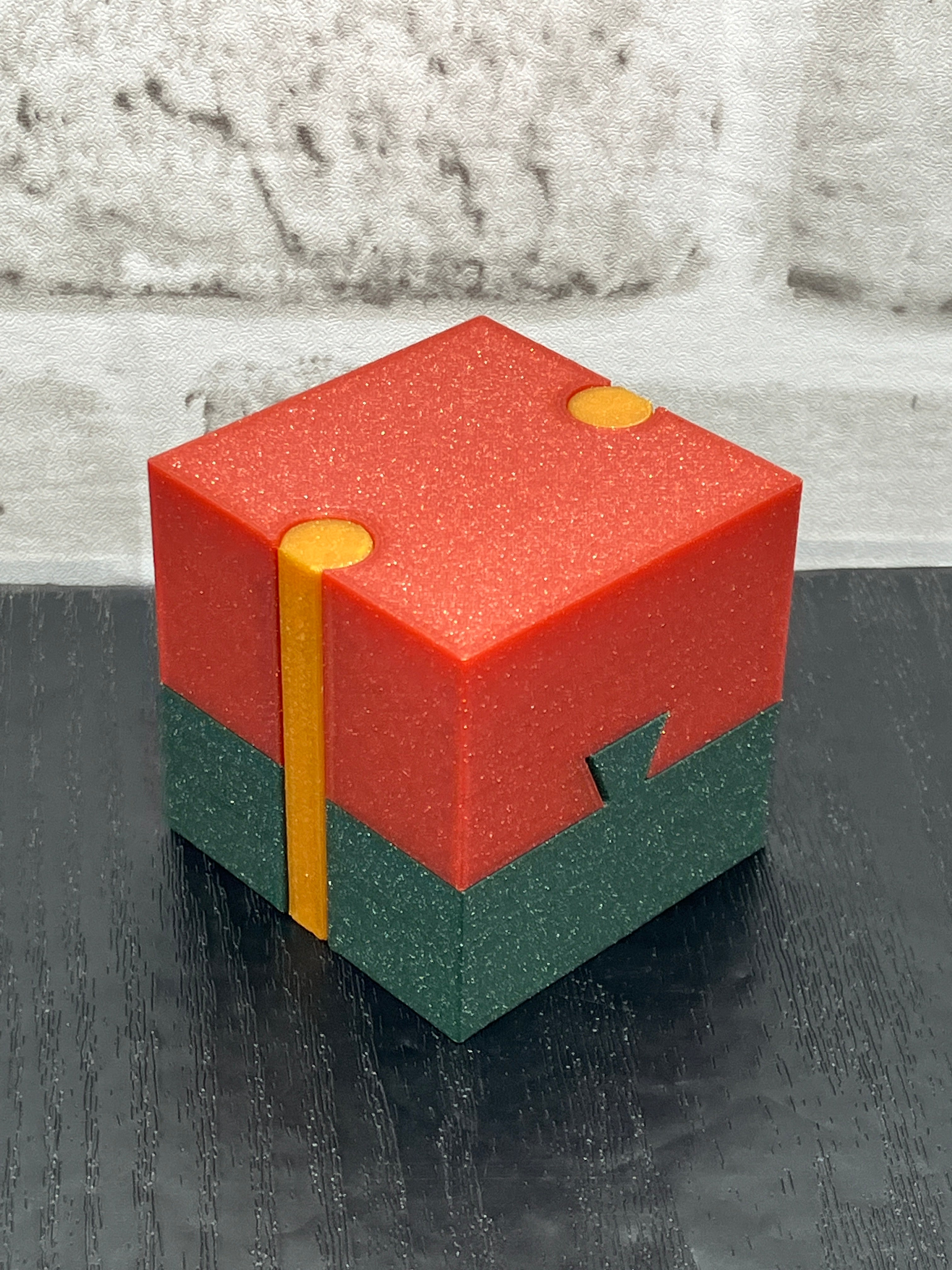 Dovetail Cube - Holiday Colors – NothingYet Designs