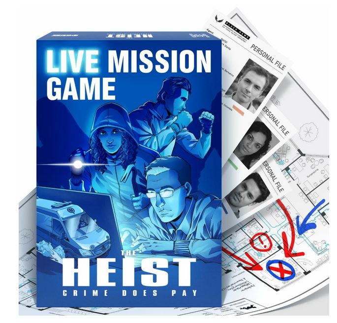 The HEIST - Crime does pay. Bank robbery in real time – NothingYet Designs