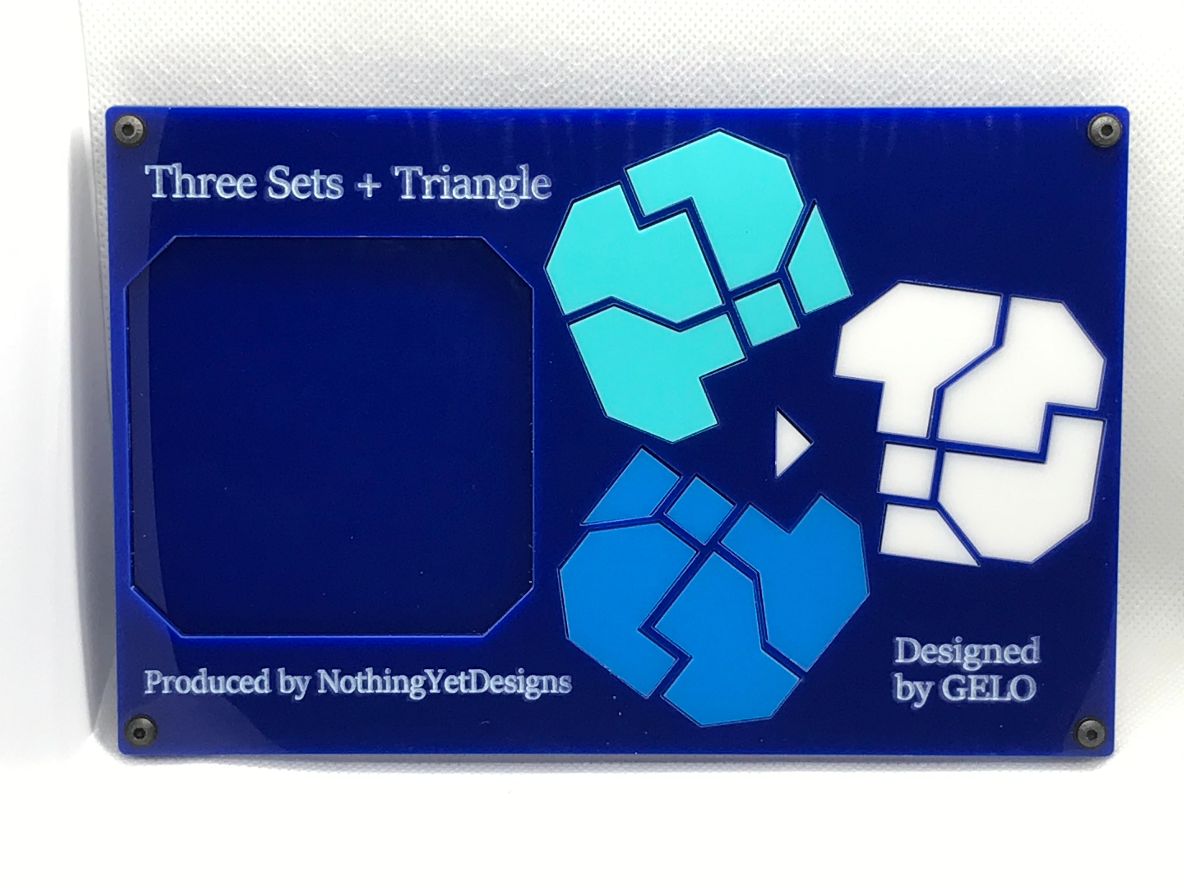 Three Sets + Triangle – NothingYet Designs